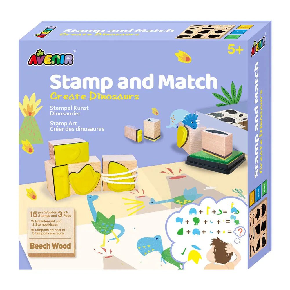 Stamp and match (4 Diseños)