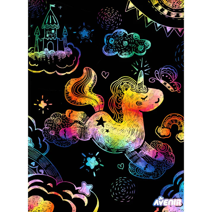Scratch & Stencil Unicorns