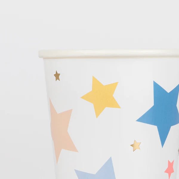 Happy Birthday Stars Cups